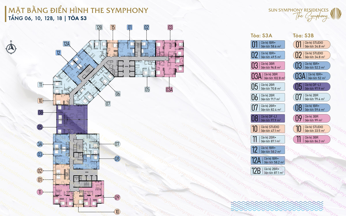 Tháp S3 - Sun Symphony Residences